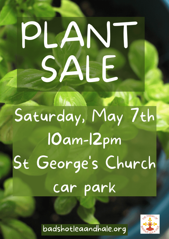 Plant Sale | The Parish of Badshot Lea and Hale
