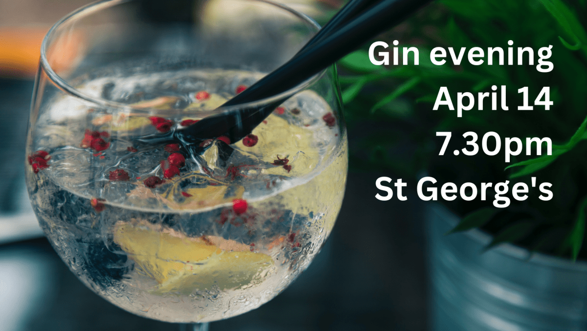 Gin Evening | The Parish of Badshot Lea and Hale