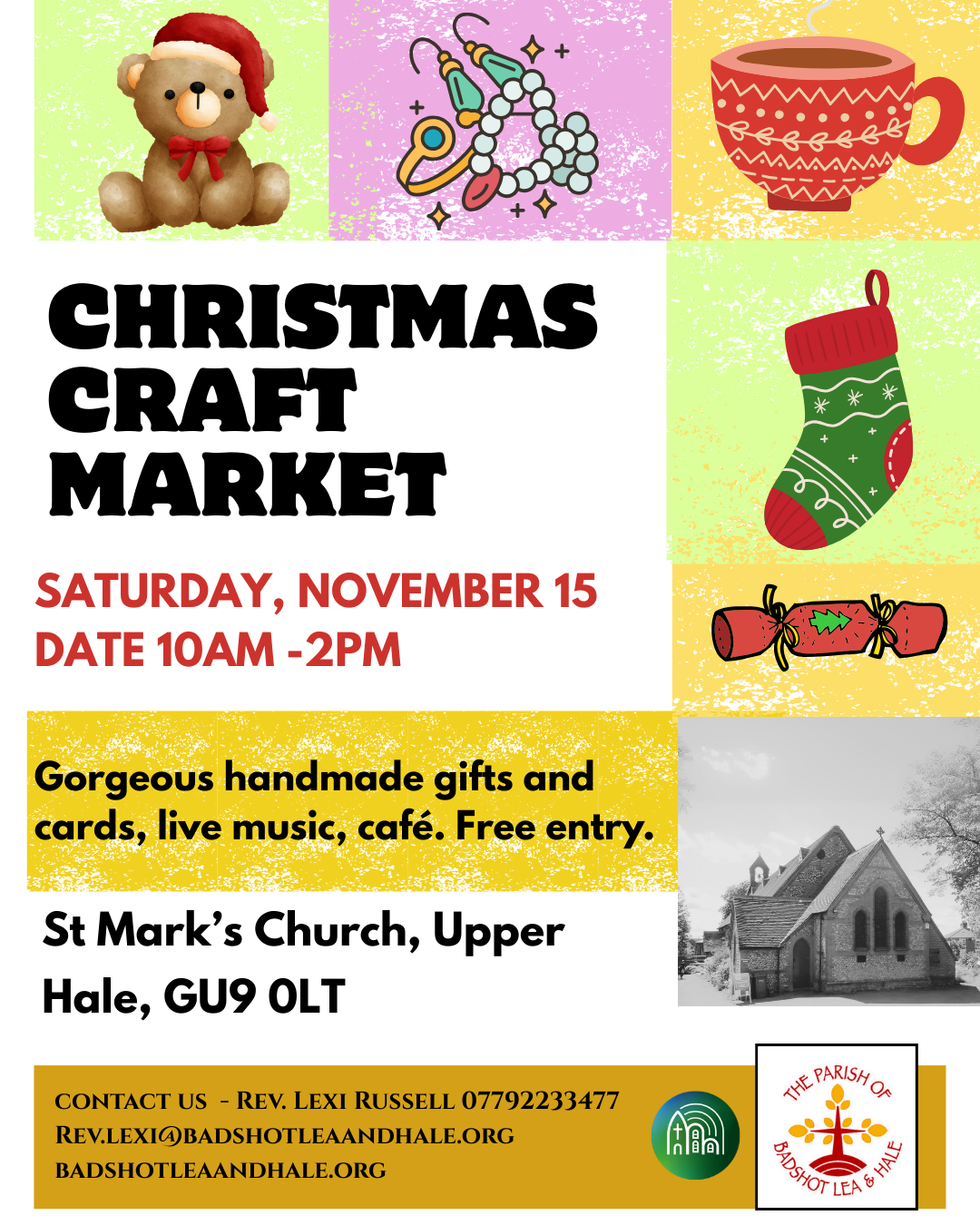 Christmas Craft Market | The Parish of Badshot Lea and Hale